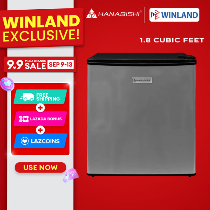 Hanabishi by Winland 1.8 Cubic ft. Single Door Refrigerator HASREF-18 ...