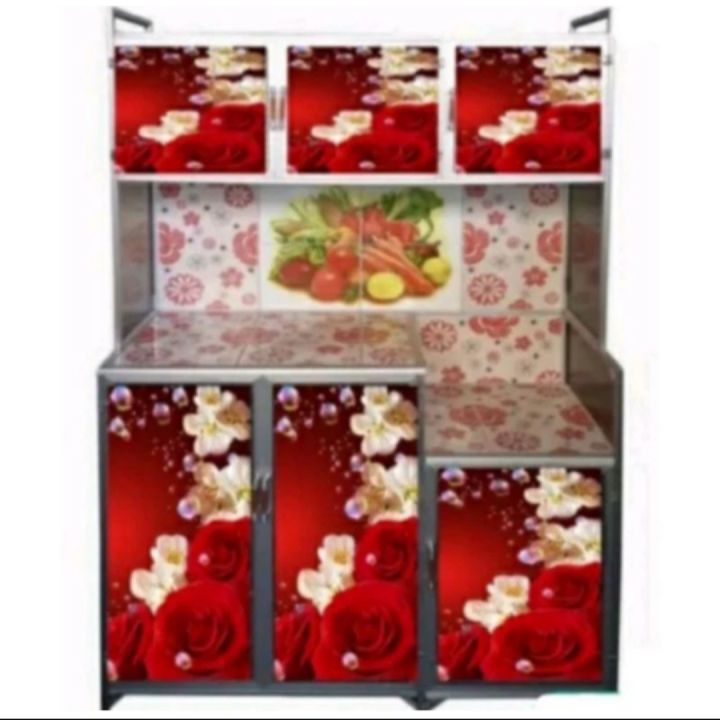 Stiker Rak Piring / Rak Plastik / Custem / Motif SC187 | Lazada Indonesia