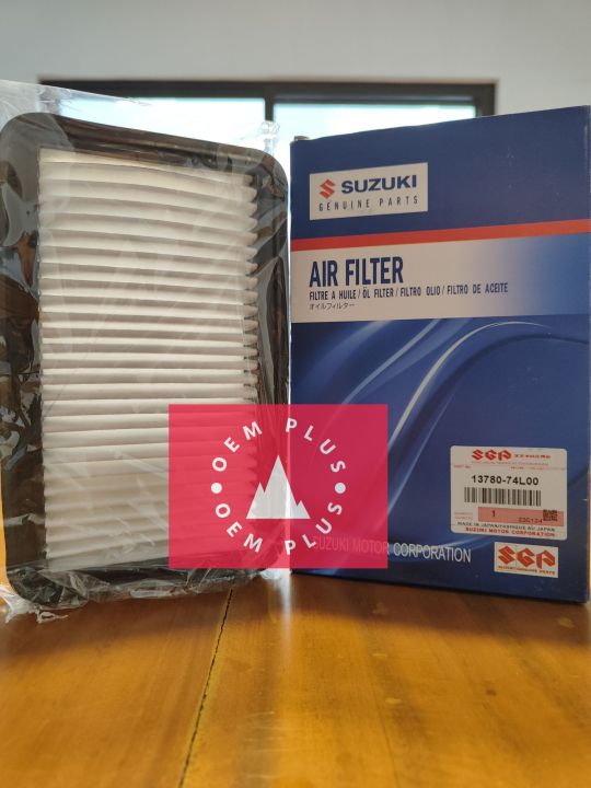 Genuine Suzuki Air Filter (13780-74L00) Swift/Ertiga/Dzire/Apv/Celerio ...