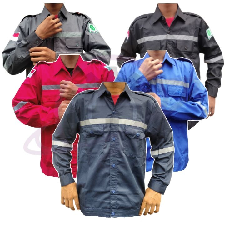 wearpack safety pria seragam safety k3 proyek katelpak wearepack ...