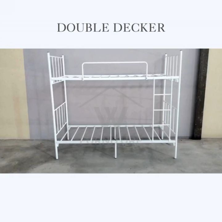 Wfurniture Double Decker Bed Frame/Double Decker Frame Metal / Katil ...