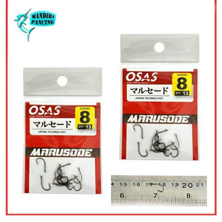 Kail tajam Murah OSAS marusode 1054 Black Nickel Japan Technology ...