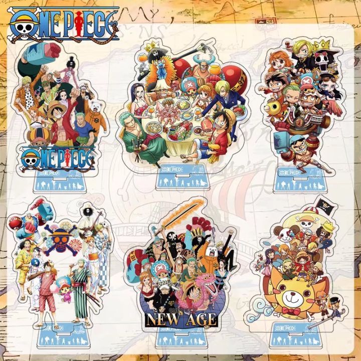 One Piece Luffy Choppar Anime Acrylic Stand Model Action Figure ...