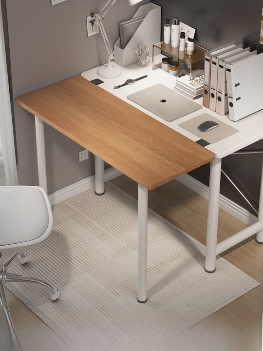 Modern Minimalist Computer Desk Extension Board Office Table Top ...