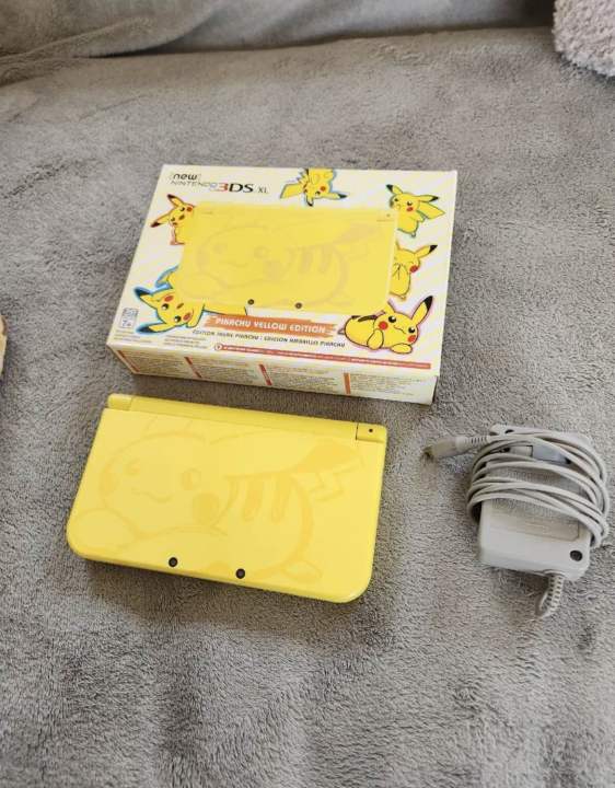Nintendo New 3DS XL Pokemon Pikachu Yellow Edition US Model | Lazada PH