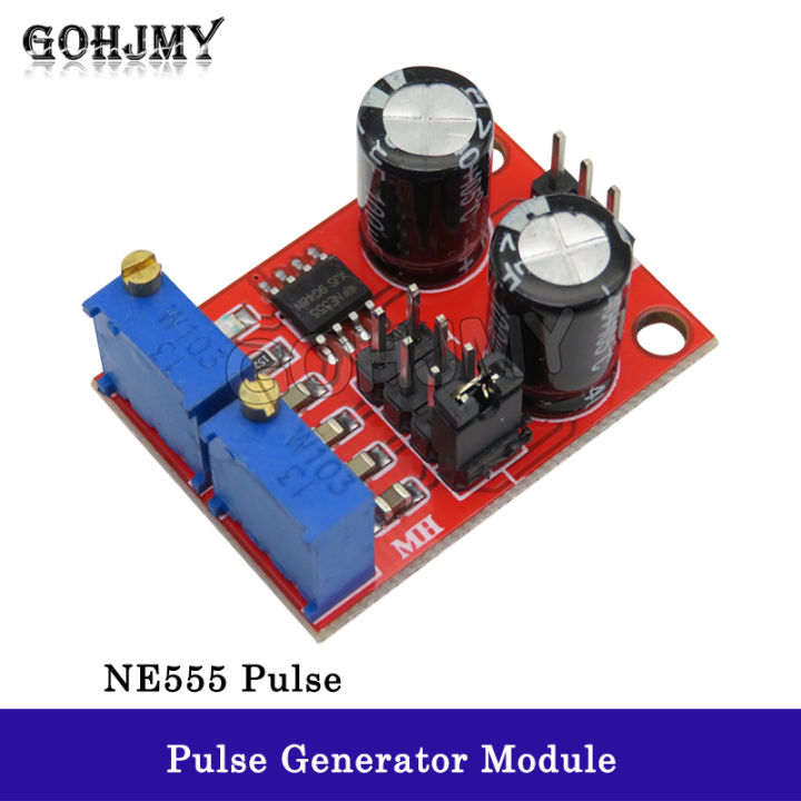 NE555 Adjustable Frequency Pulse Generator Module Stepper Motor Drive ...