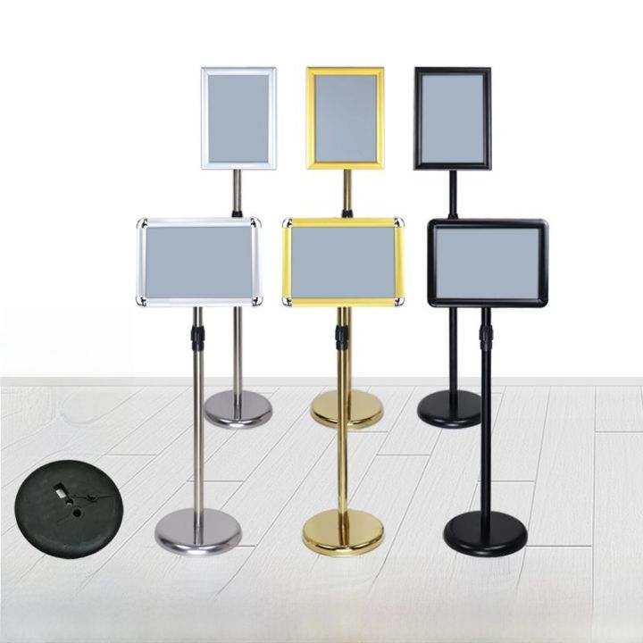 A3 A4 Standee Sign Display Stand Vertical Floor Display Card Stand ...
