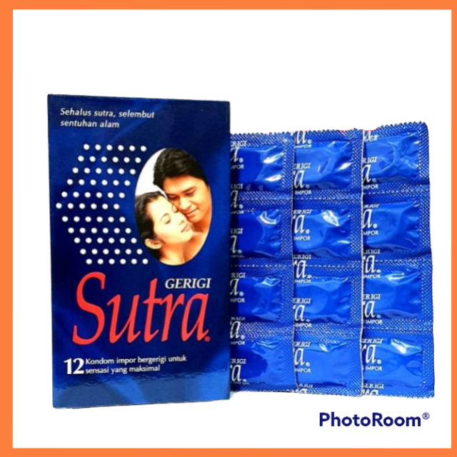 KONDOM SUTRA GERIGI ISI 3 dan 12 SACHET | Lazada Indonesia