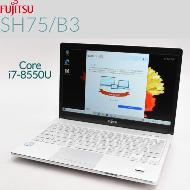 Laptop Fujitsu SH75/B3 core i7-7550U, 20gb ram, 512gb SSD, màn 13.3” 2K ...