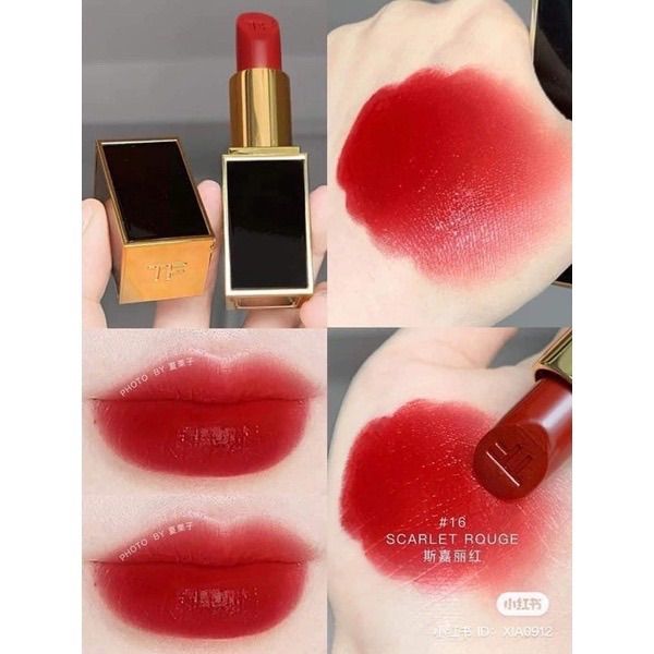 Tom Ford Lip Color 16 Scarlet Rouge | Lazada