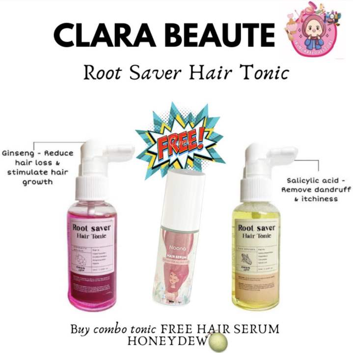 CLARA BEAUTE. Root Saver Hair Tonic (50ml) | Lazada