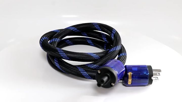 new HI-End Pure copper US Power Cord Cable Audiophile Power Cord ...
