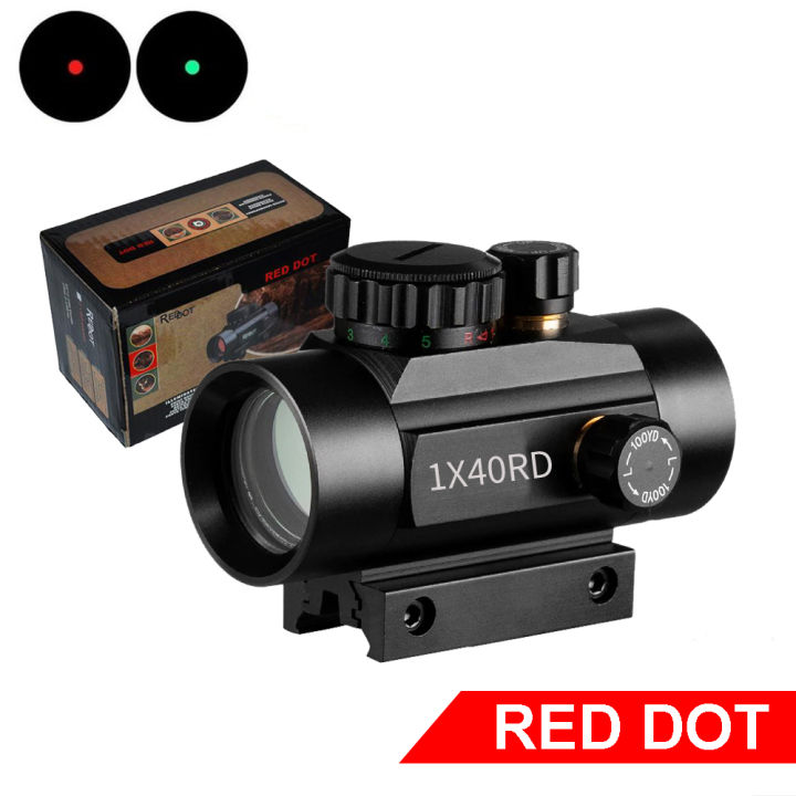 【Shipping From Manila+COD】100% Original 1X40RD Red Green Dot Optical ...