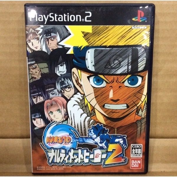 แผ่นแท้ [PS2] Naruto - Narutimate Hero 2 (Japan) (SLPS-25398 | 73221) Ultimate Ninja 2 | Lazada ...