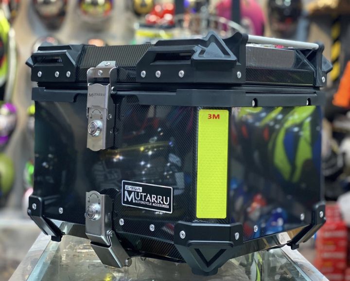 Mutarru Alloy Box Carbon Finished 45L Mutarru | Lazada PH