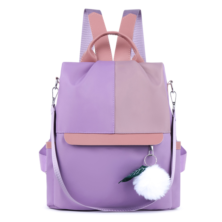 floral anti theft backpack for women stitch hand korean cute ladies ...