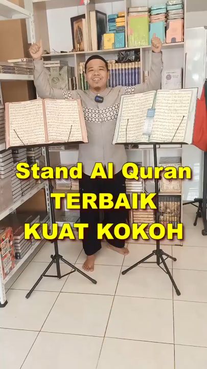 STAND AL QURAN BESAR UNTUK LANSIA DAN MUSHAF KABIR UKURAN JUMBO B4 ...
