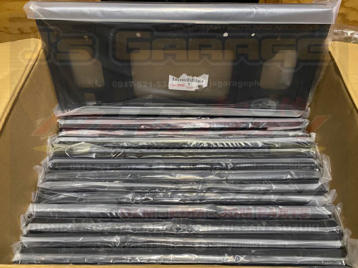 Genuine Toyota platebase for PH plates price is per pc | Lazada PH