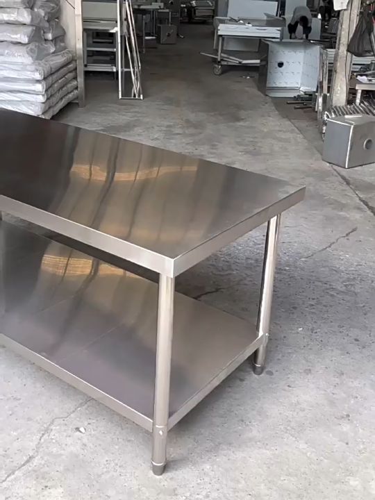 CTTC STORE table work table 304 Stainless steel countertop table 2 ...