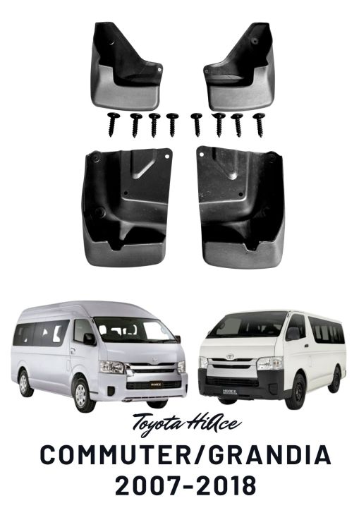 Mudguard Toyota HiAce Commuter GL Grandia Mud Guard Super Grandia ...