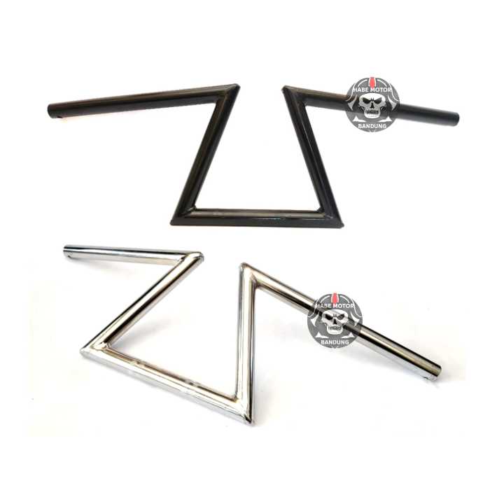 Stang Z Bar Custom Hitam Chopper Japstyle Bratstyle Bobber Scrambler ...