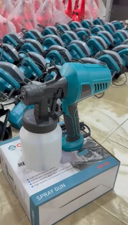 800ML 400Watt Electric Spray Gun / mesin cat semprot listrik / mesin ...