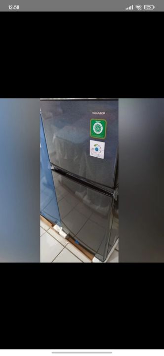 KULKAS SHARP SJ 195MNHS POLOS 2 PINTU | Lazada Indonesia