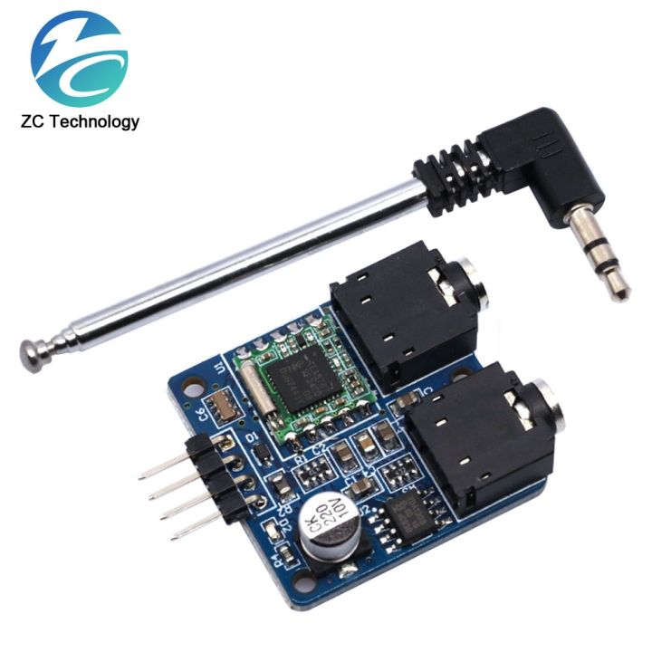 TEA5767 FM Stereo Radio Module For Arduino 76-108MHZ With Free Antenna Reverse Polarity ...