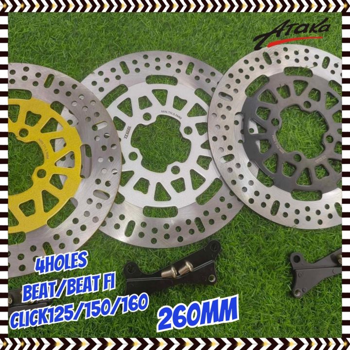 TTGR DISC For BEAT/Fi Click125/150/160 260MM 4color black white gold ...