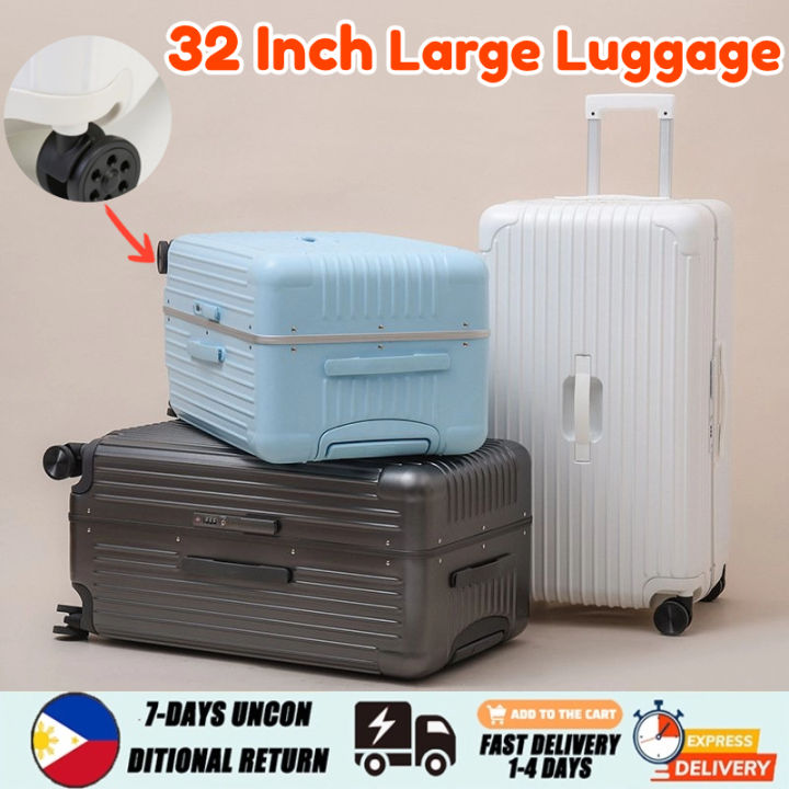 32 Inch Super Large Capacity Luggage Aluminum Frame Trolley Case ...