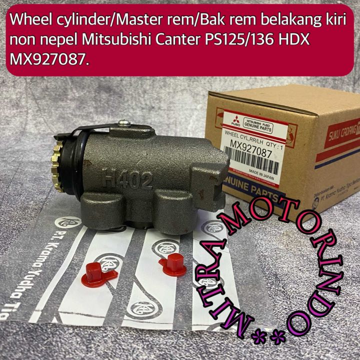 Wheel Cylinder/Master Rem/Bak Rem Belakang Kiri Non Nepel Mitsubishi ...