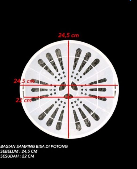 Tutup Penutup Pengering Spiner Spinner Tabung Pengering Mesin Cuci 2 ...