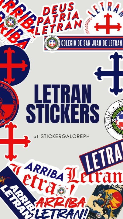 COLEGIO DE SAN JUAN DE LETRAN INSPIRED VINYL STICKER WATERPROOF ...