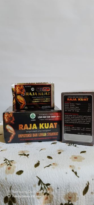 KAPSUL RAJA KUAT PRIA TAHAN LAMA 100% GRENG ORIGINAL | Lazada Indonesia