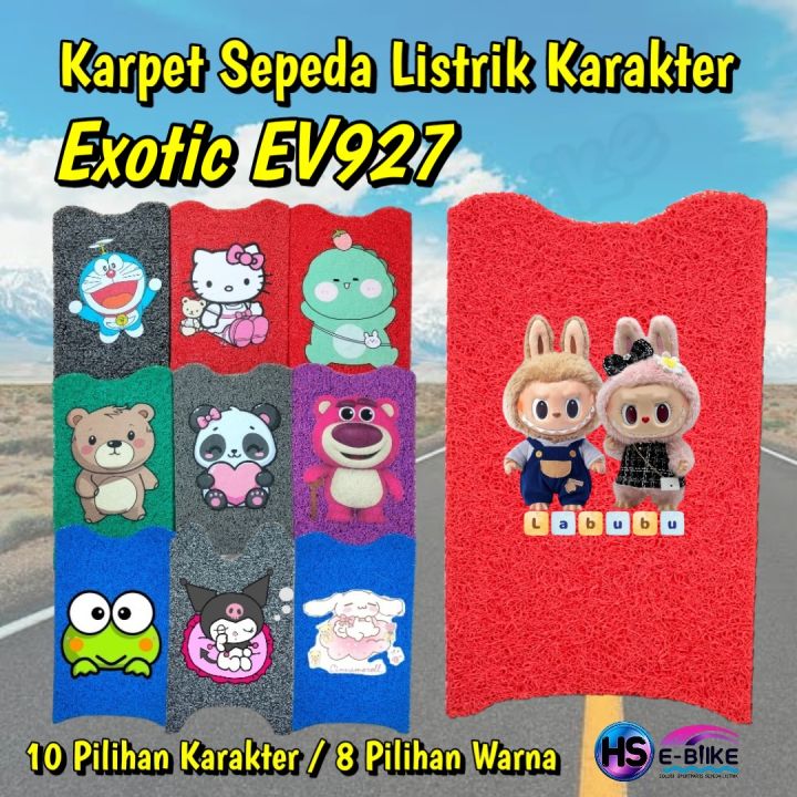 Karpet Sepeda Listrik Exotic EV927 Karakter / Polos | Lazada Indonesia
