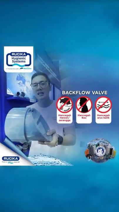 Backflow Valve (Rucika) / Special Fitting | Lazada Indonesia
