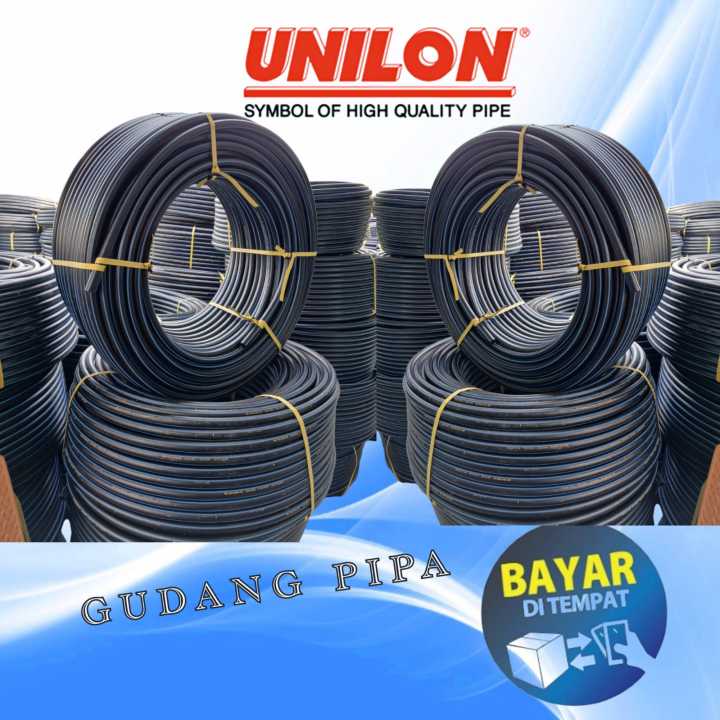 pipa hdpe unilon 3/4inch atau 25 mm pn 10 panjang 100 meter | Lazada ...