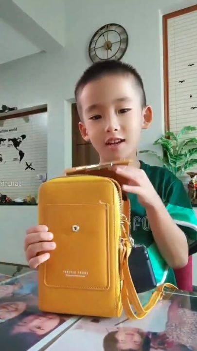 (1 ใบ) กระเป๋าใส่มือถือทัชสกรีน กระเป๋าสตางค์ใส่มือถือ กระเป๋าสตางค์ใบ ...