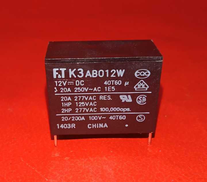 Relay PCB Modul AC Daikin F&T K3AB012W 12VDC 20A | Lazada Indonesia
