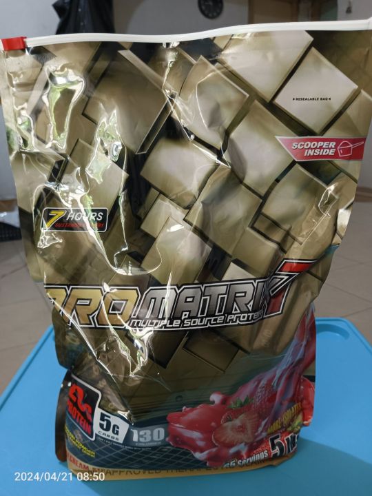 promatrix whey protein powder, 5lbs strawberry | Lazada PH