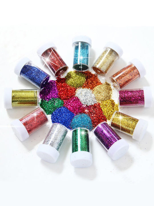 National Day Sparkle Powder Glitter DIY Gold Silver Powder Kindergarten ...