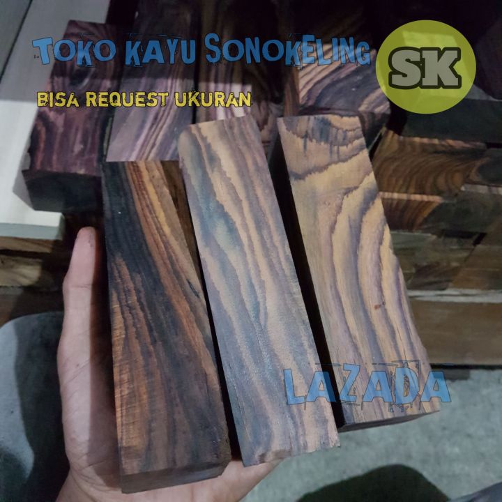 kayu sonokeling full galih 3,5x5x15 | Lazada Indonesia