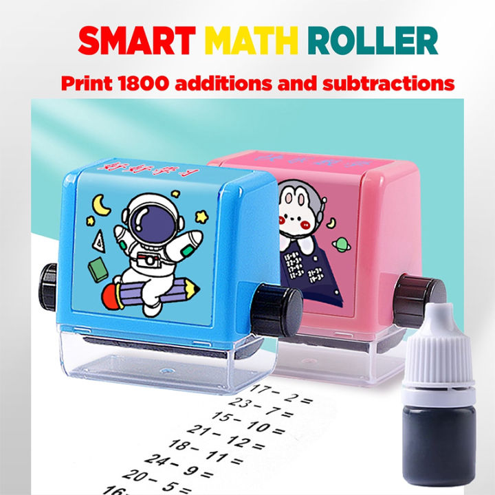 Number Rolling Stamp Math Practice Number Rolling Stamp Addition And ...