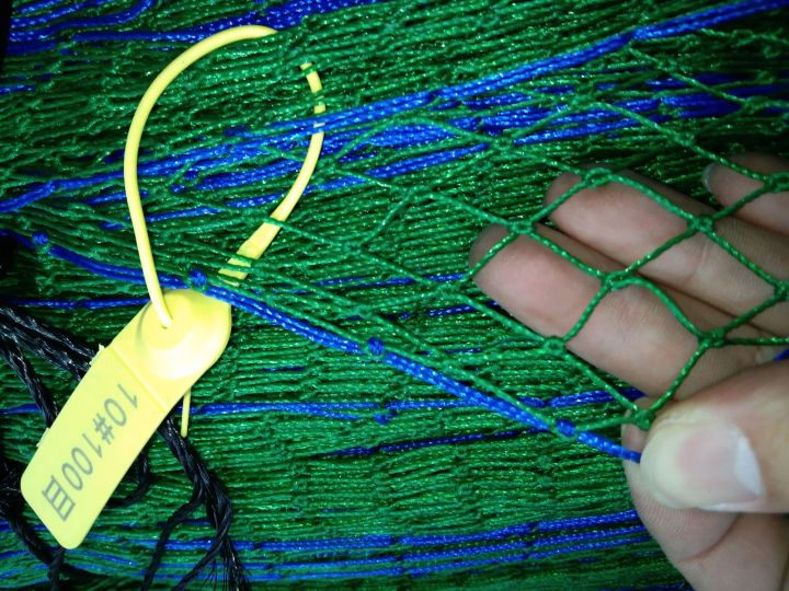 6-8FT X 1 METER X 100 KNOTS (0.5 INCH HOLE) / DOUBLE POLY NET / POLYNET ...