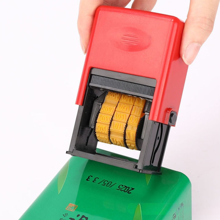 Stempel Tanggal Custom Otomatis / Stempel Tanggal Produksi / Dater Date ...