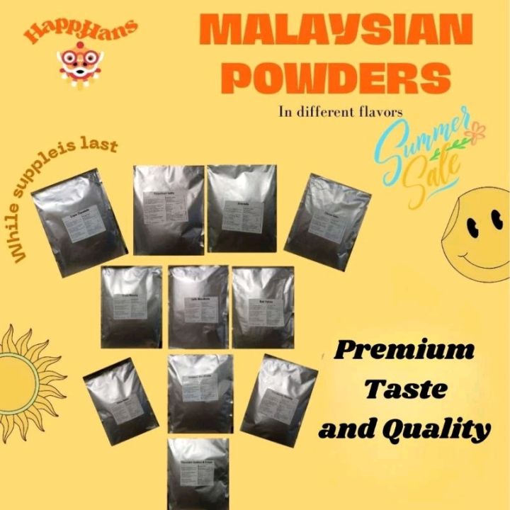 Premium MALAYSIAN HAZELNUT LATTE/CHOCO NUTELLA/RED VELVET POWDER ...