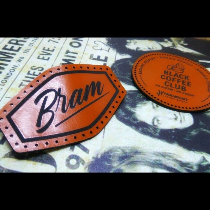 Custom Patch emblem Jaket Kaos Kemeja bahan kulit Asli | Lazada Indonesia