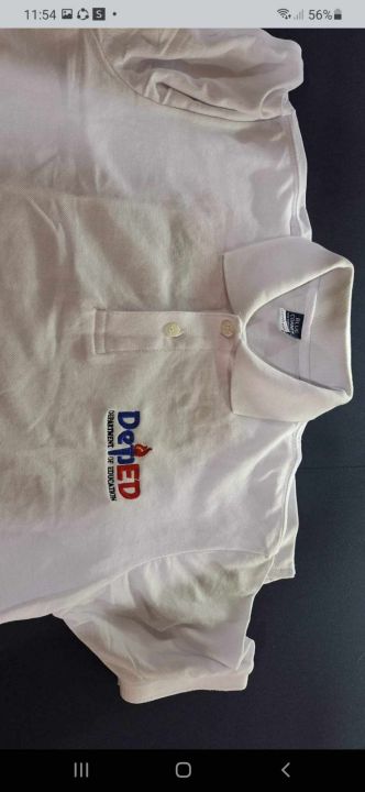 Deped matatag polo shirt with embroidered logo | Lazada PH