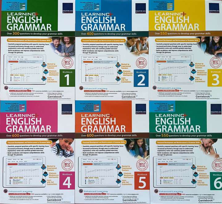 𝐒𝐀𝐏 Learning GRAMMAR Learning English Grammar : Workbook 1 หนังสือ ...