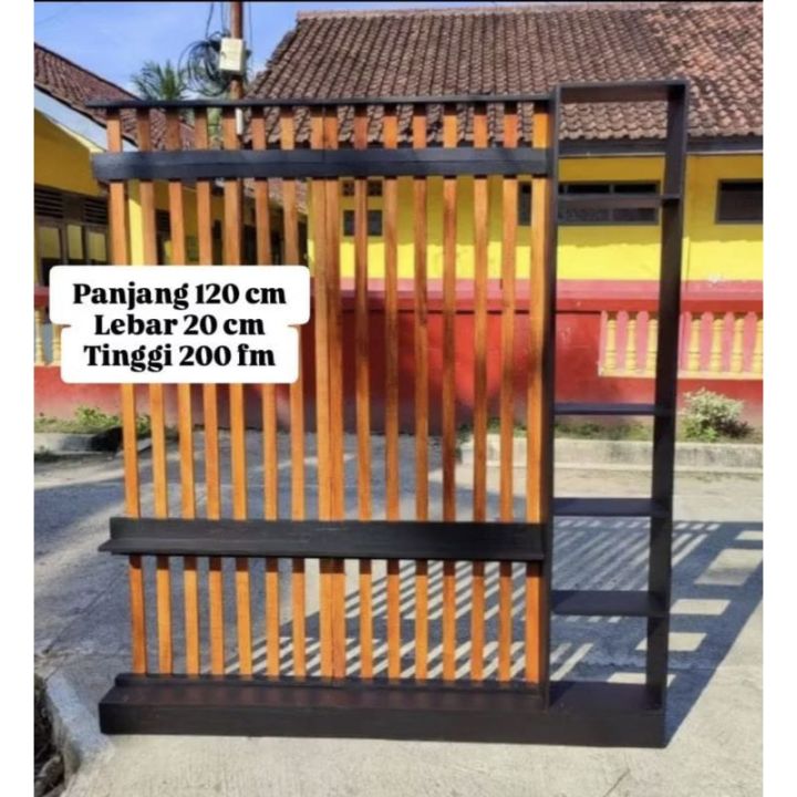 Partisi rak sekat ruangan rumah dan ruang kerja REALPICK BAHAN ...